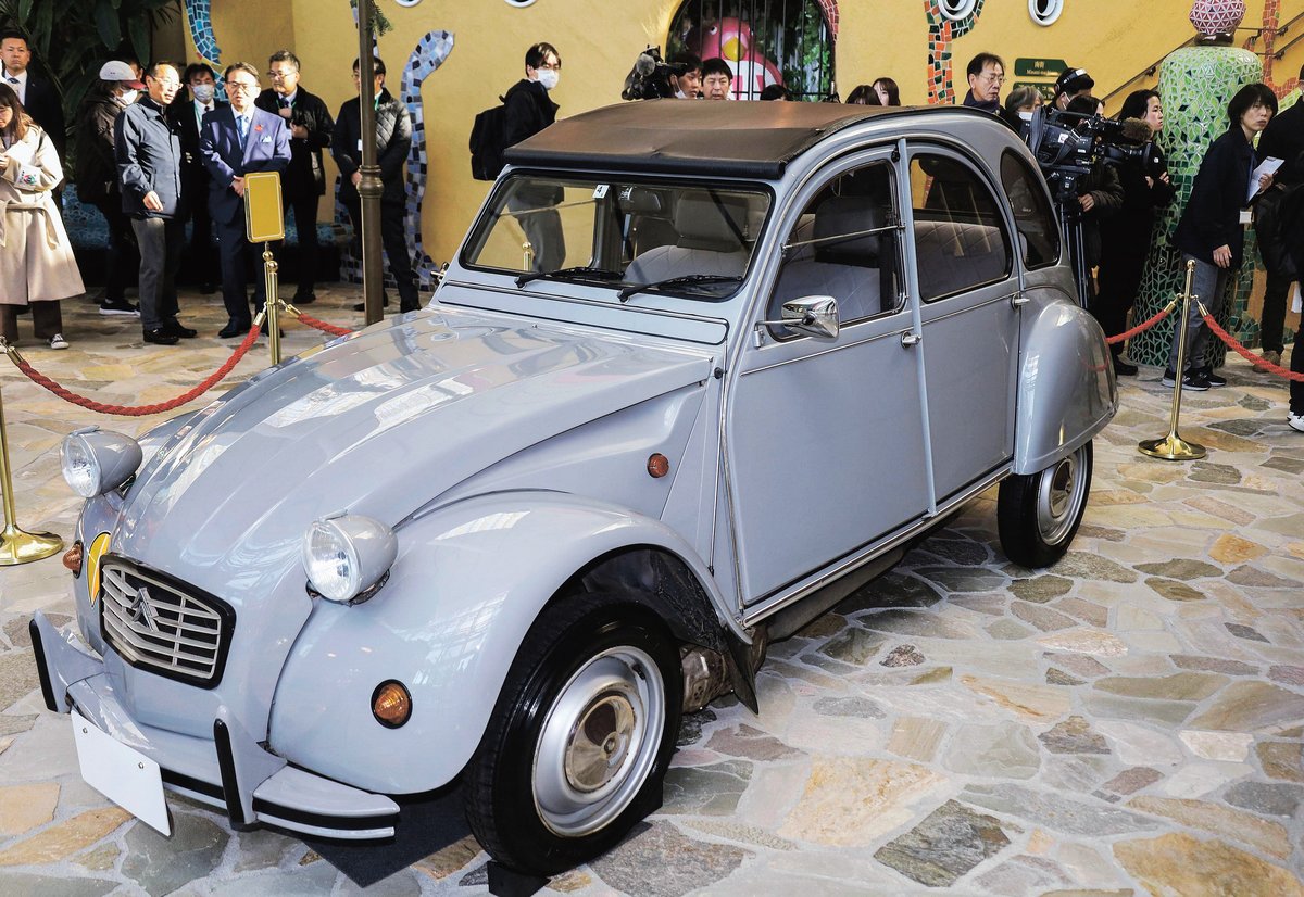 宮崎駿監督の愛車展示 ジブリパーク、作品に登場 | 山陰中央新報デジタル