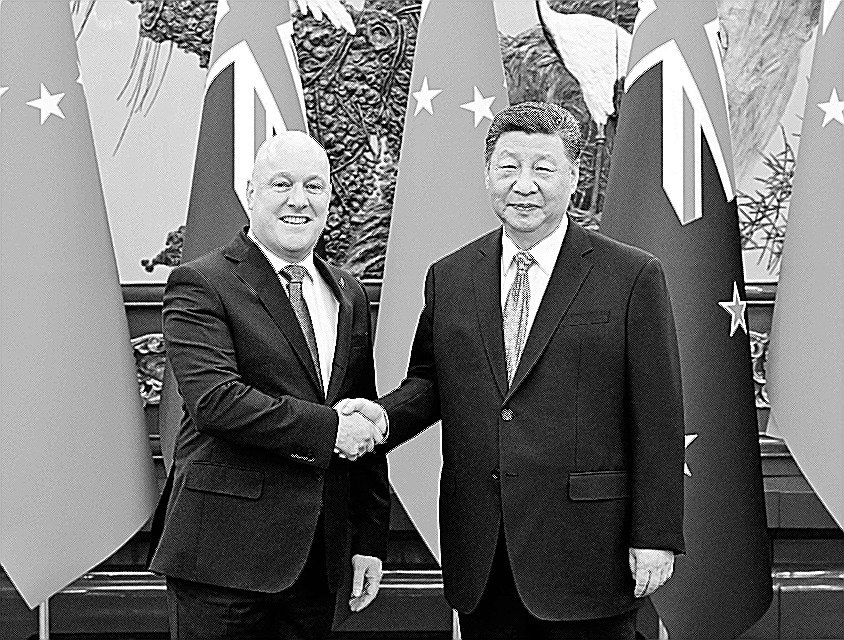 中国の太平洋進出けん制 NZ、貿易拡大で一致 | 山陰中央新報デジタル