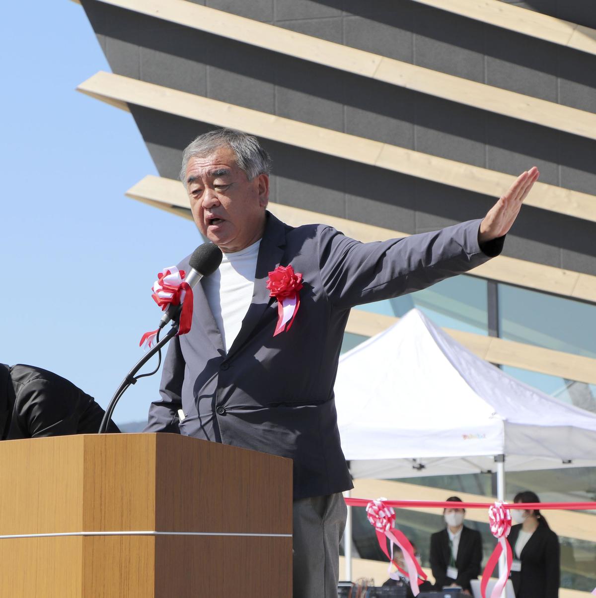 【速報動画】「さんさん南三陸」が開業 復興の集大成、伝承館も | 山陰中央新報デジタル